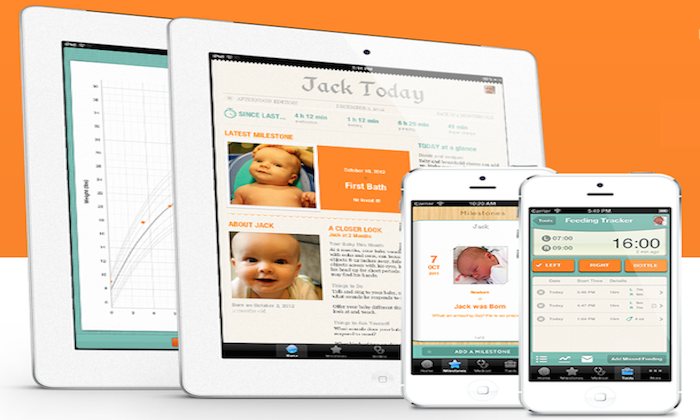 Top Baby Tracking Apps For Nursing, Bath Time and Diapers!
