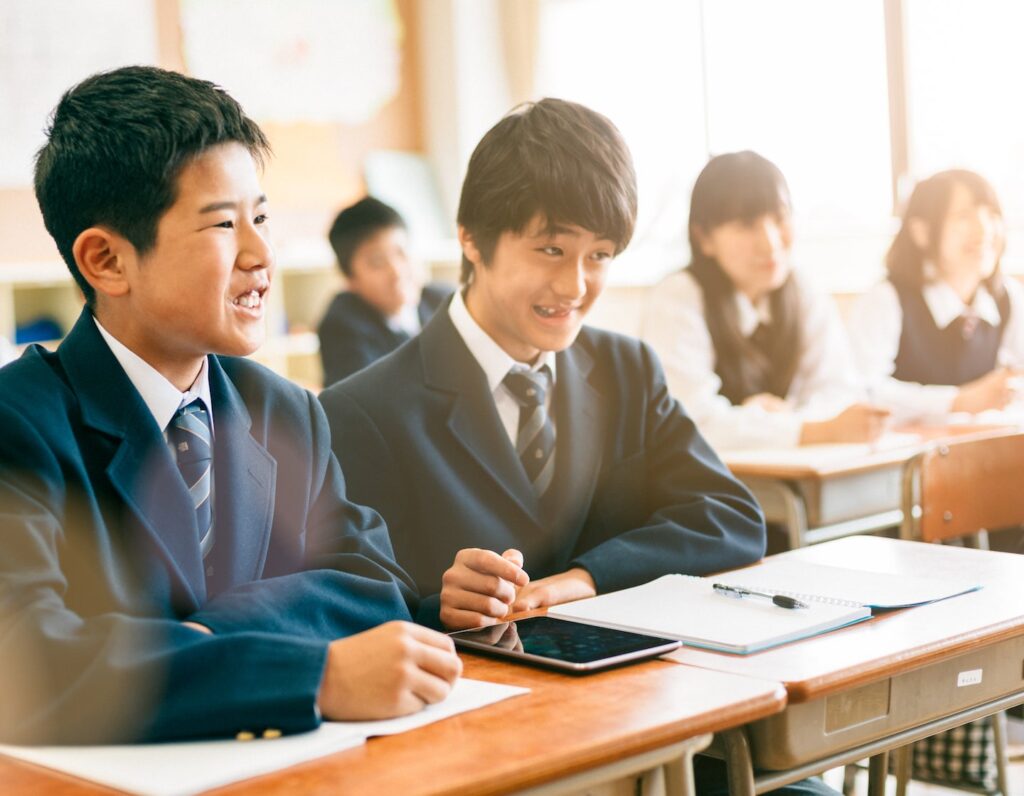 British Boarding School Classroom